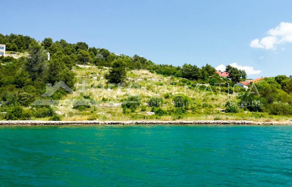 Bilice Croatia - Building land for sale first row to the sea in a quiet ...